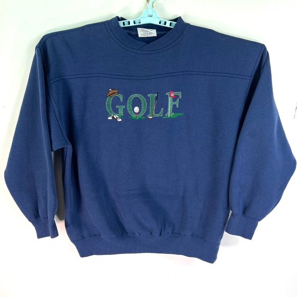 Lee | Shirts | Vintage Lee Sport Grandpa Golf Sweatshirt Adult Size L ...